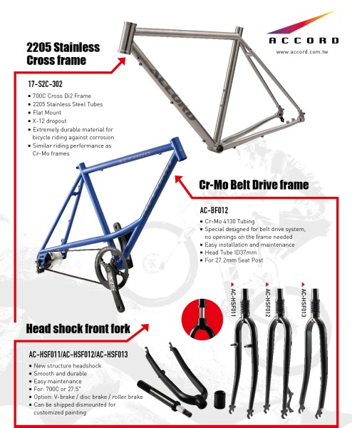 2205 Stainless Cross frame - Buy Cross frame, bicycle frame, bicycle ...